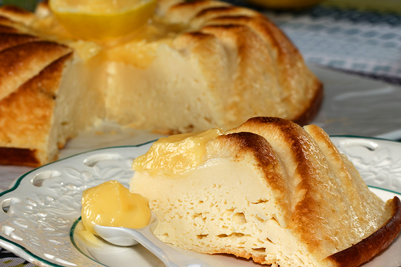 Gâteau au fromage blanc et aux citrons